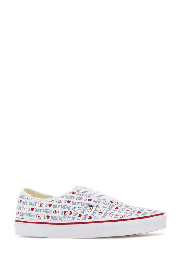 Valentino Garavani Printed Canvas X Vans Sneakers