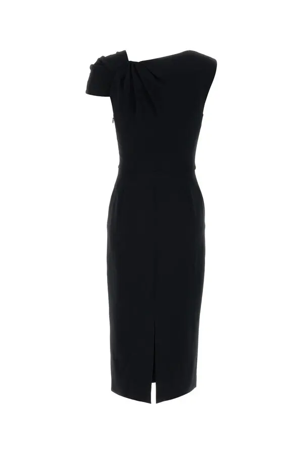 Givenchy Stretch Cady Dress With Decorative Knot
