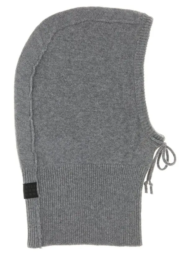 MAISON MARGIELA Wool Blend Balaclava - Grey