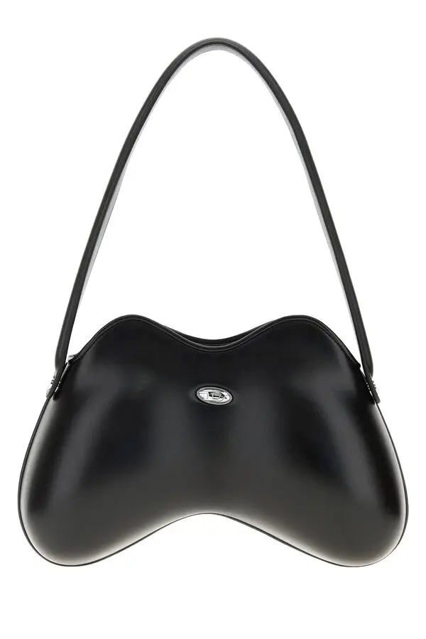 DIESEL® Leather Synthetic Leather Double-d Shoulder Bag
