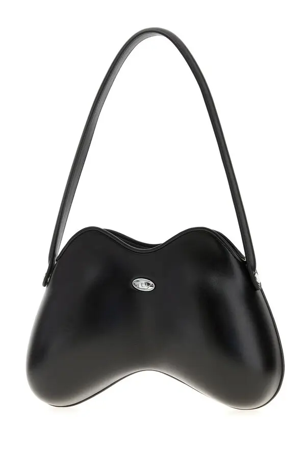 DIESEL® Leather Synthetic Leather Double-d Shoulder Bag