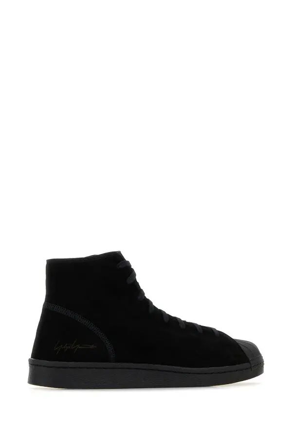 Y3 KURO Suede High-top Sneakers
