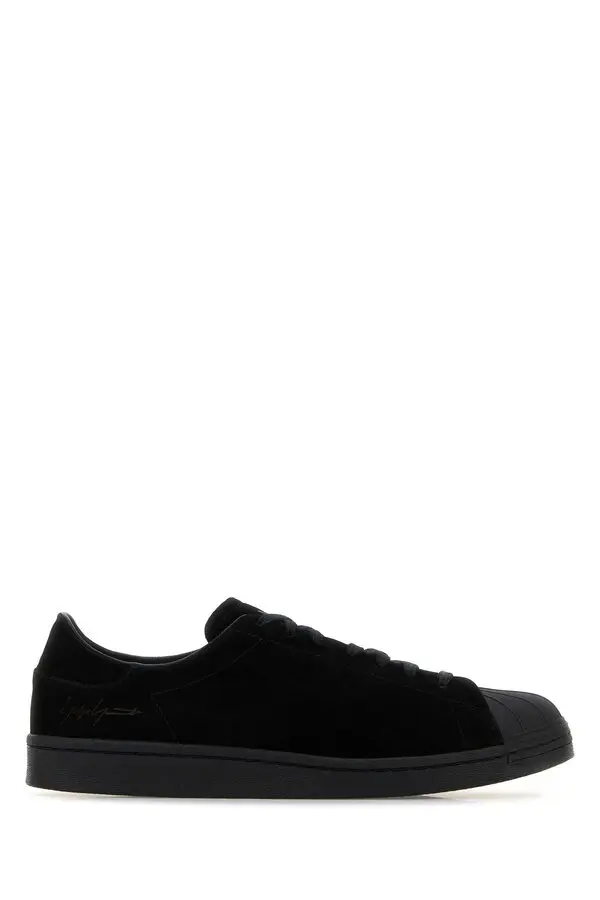 Y3 KURO Suede Kuro Superstar Sneakers