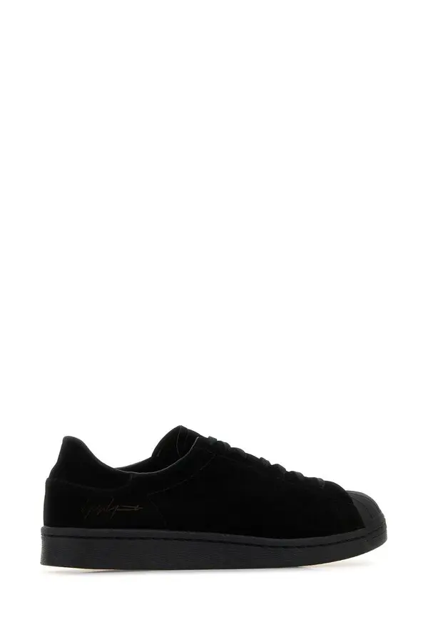 Y3 KURO Suede Kuro Superstar Sneakers