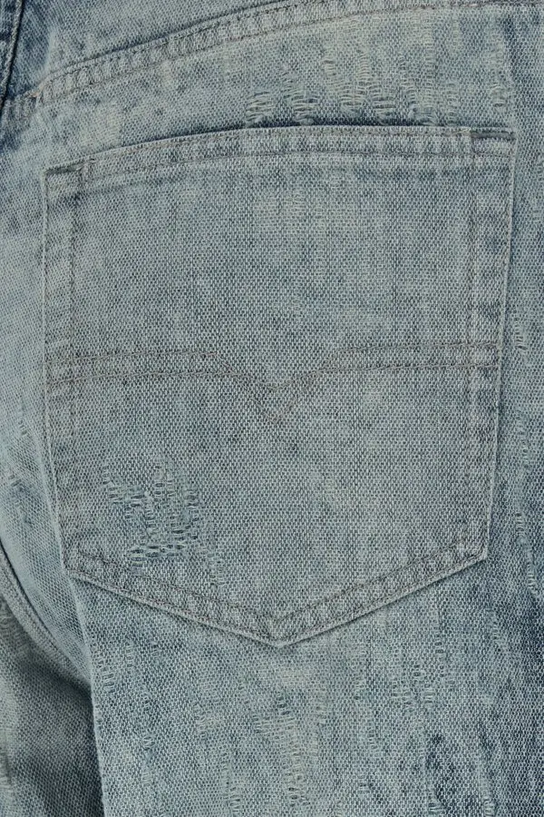 DIESEL® Stonewashed & Distressed Denim Jeans - Blue