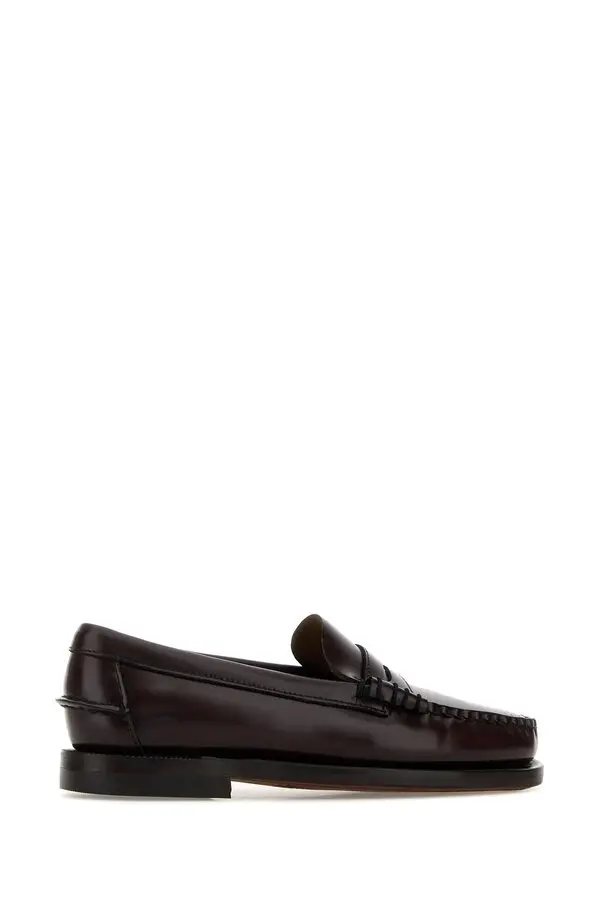 SEBAGO Classic Dan Loafers In Smooth Leather - Grey