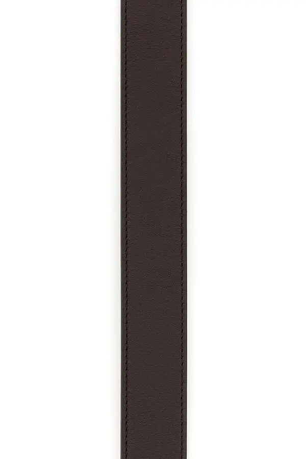 Valentino Garavani Vlogo Signature Leather Belt - Brown