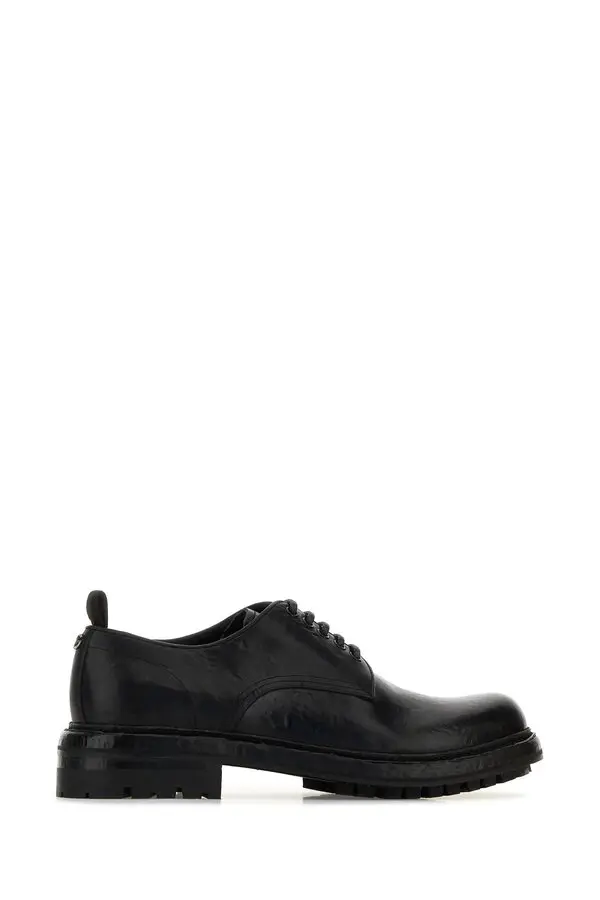Dolce & Gabbana Leather Lace-up Derby Shoes