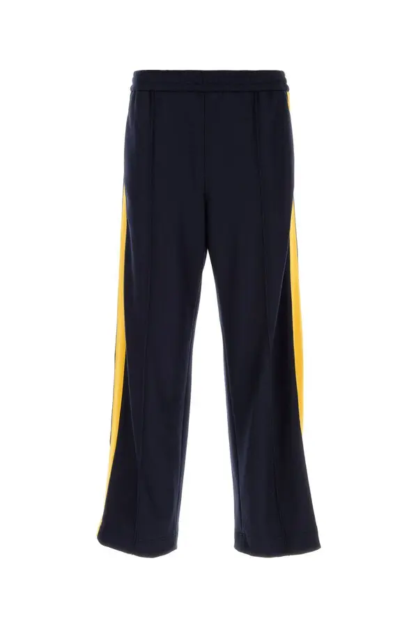 1989 STUDIO Dark Wool Blend Joggers - Blue
