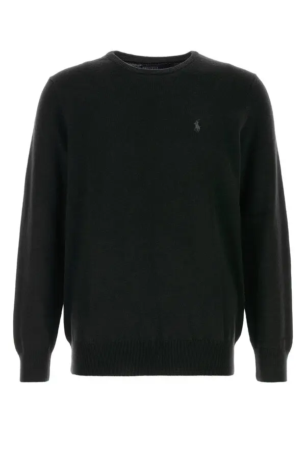 Polo Ralph Lauren Wool Sweater With Embroidered Logo