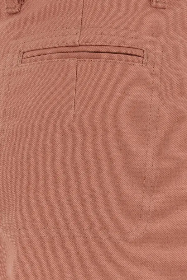 Chloé Flared Leg Cotton Trousers