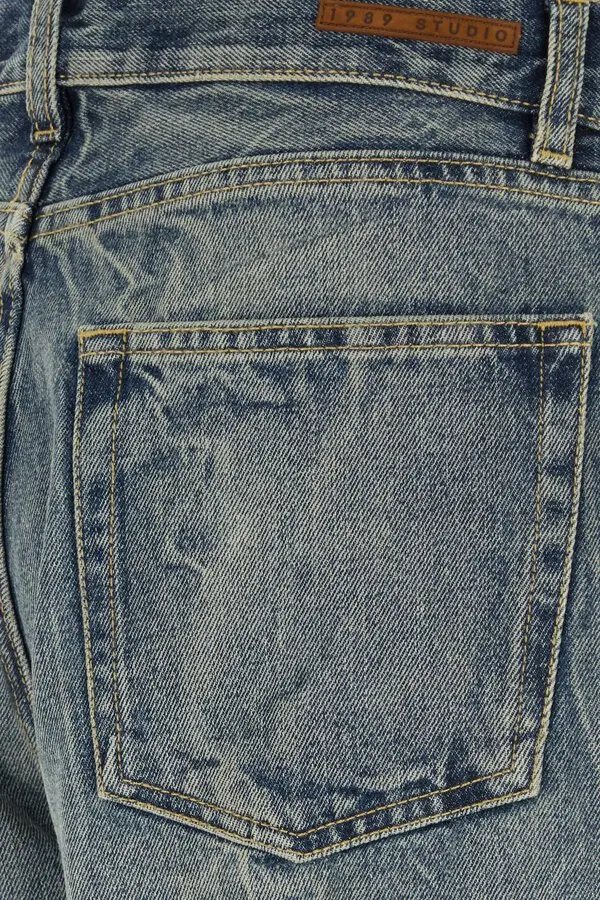 1989 STUDIO Old Malin" Vintage Effect Stonewashed Denim Jeans
