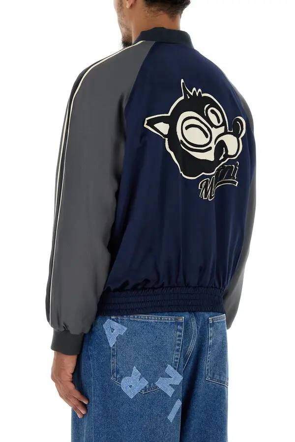 Marni Satin Bomber Jacket