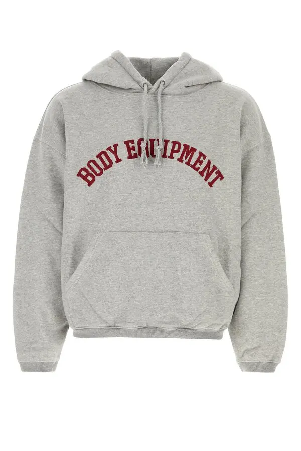 1989 STUDIO Melange Cotton Body Equipt Sweatshirt - Grey