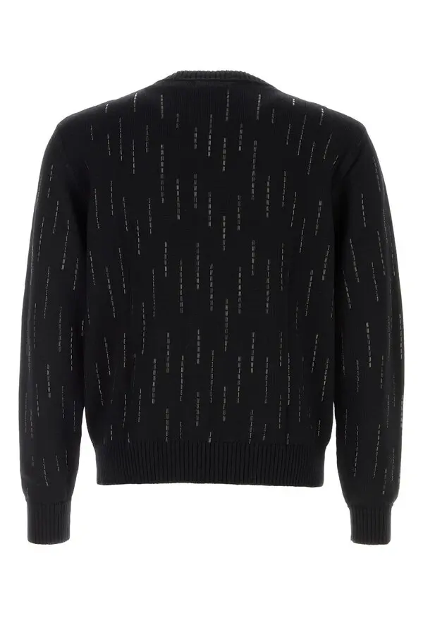 ERNEST W.BAKER Wool Cardigan With Patches