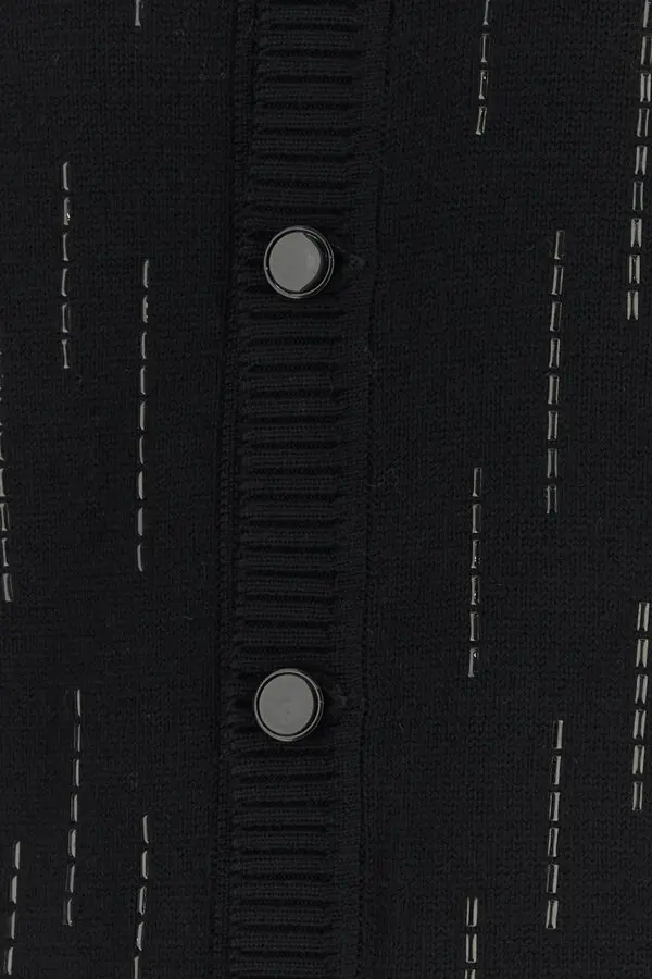 ERNEST W.BAKER Wool Cardigan With Patches