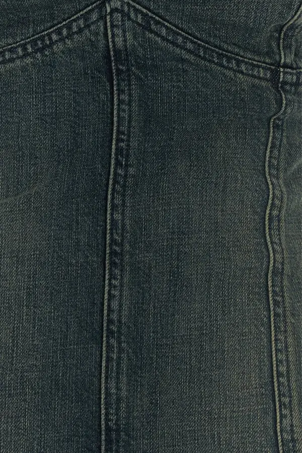 Balenciaga Denim Mini Dress