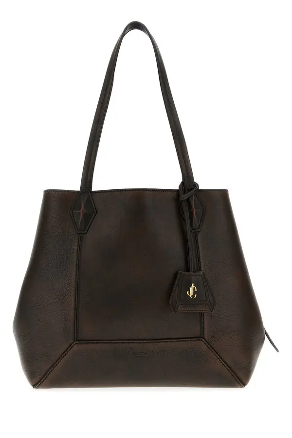 JIMMY CHOO Leather Shopping Bag