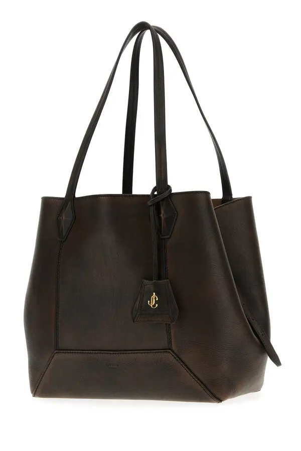 JIMMY CHOO Leather Shopping Bag