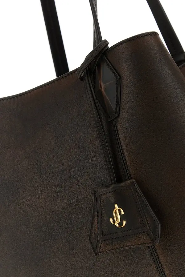 JIMMY CHOO Leather Shopping Bag