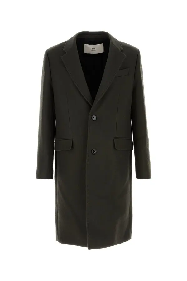 AMI Paris Virgin Wool Coat