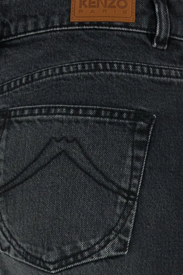 Kenzo Cropped Stretch Denim Jeans