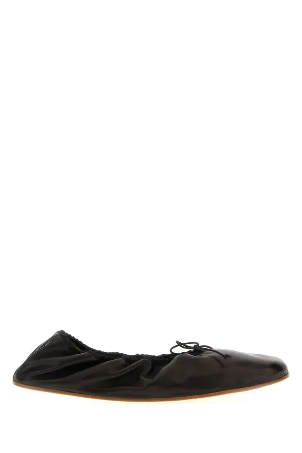 THE ROW Nappa Leather Ballerinas