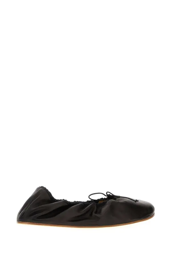 THE ROW Nappa Leather Ballerinas