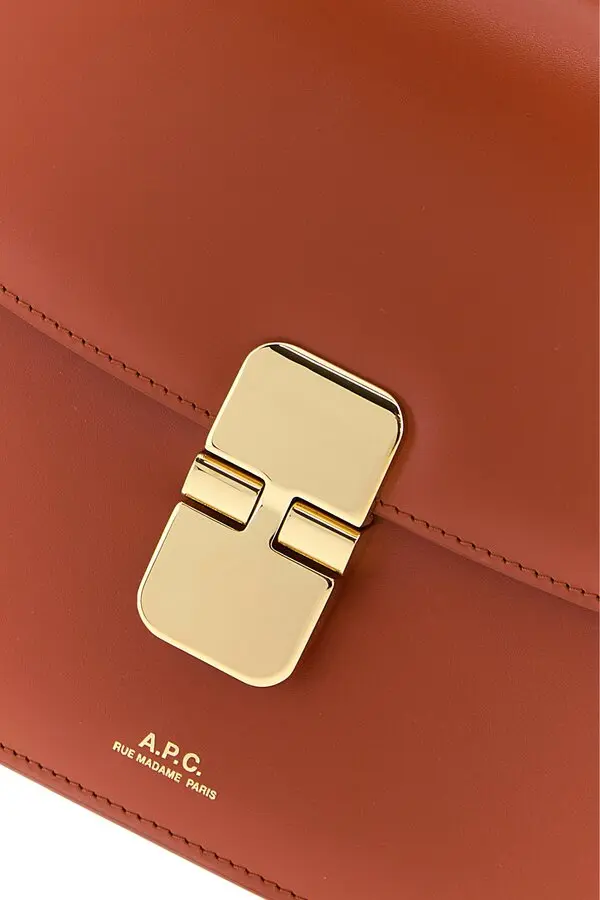 A.p.c. Grace Small Crossbody Bag - Red
