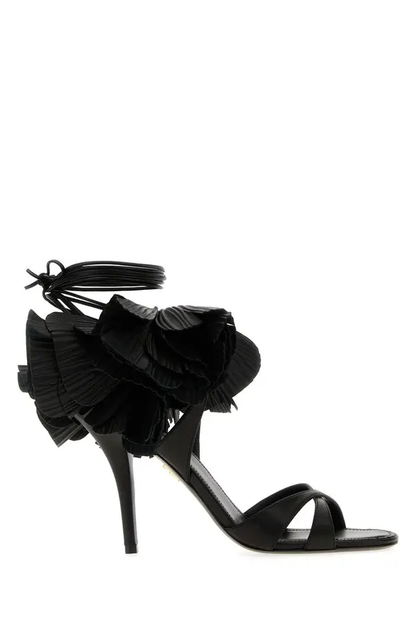 FERRAGAMO Leather Strappy Sandals