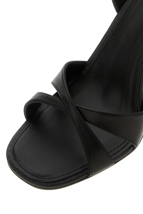 FERRAGAMO Leather Strappy Sandals