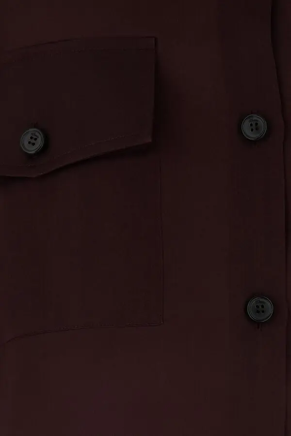 Khaite Matte Silk Shirt