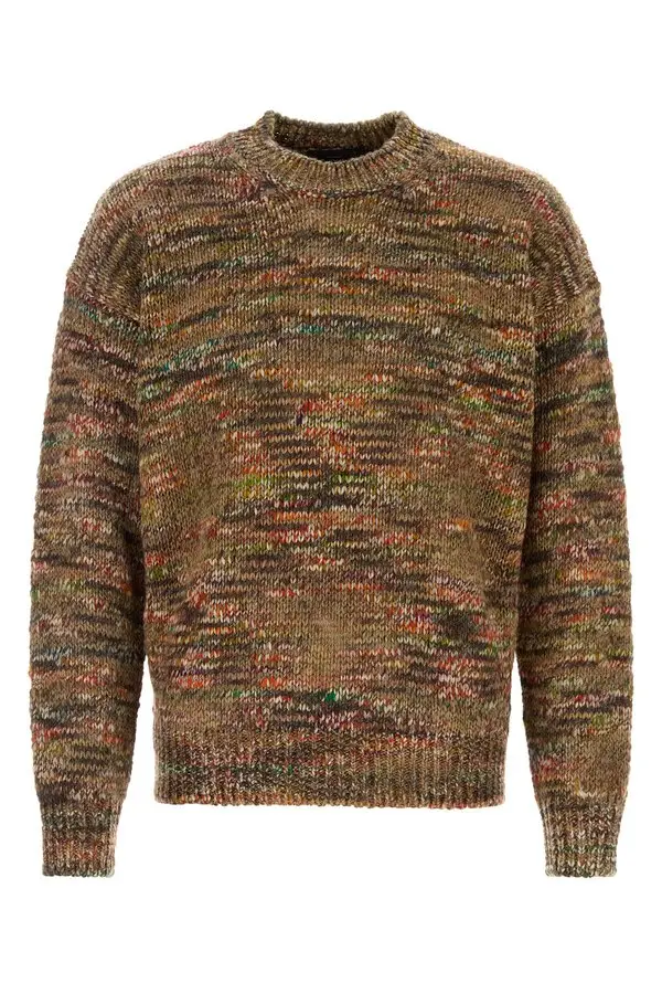 Alanui Multicolor Mélange Knit Sweater