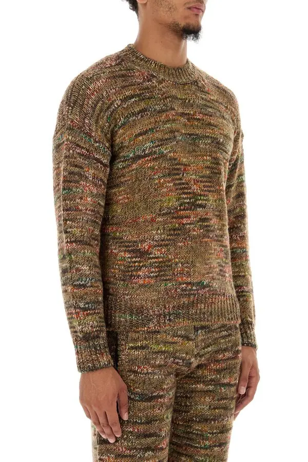 Alanui Multicolor Mélange Knit Sweater