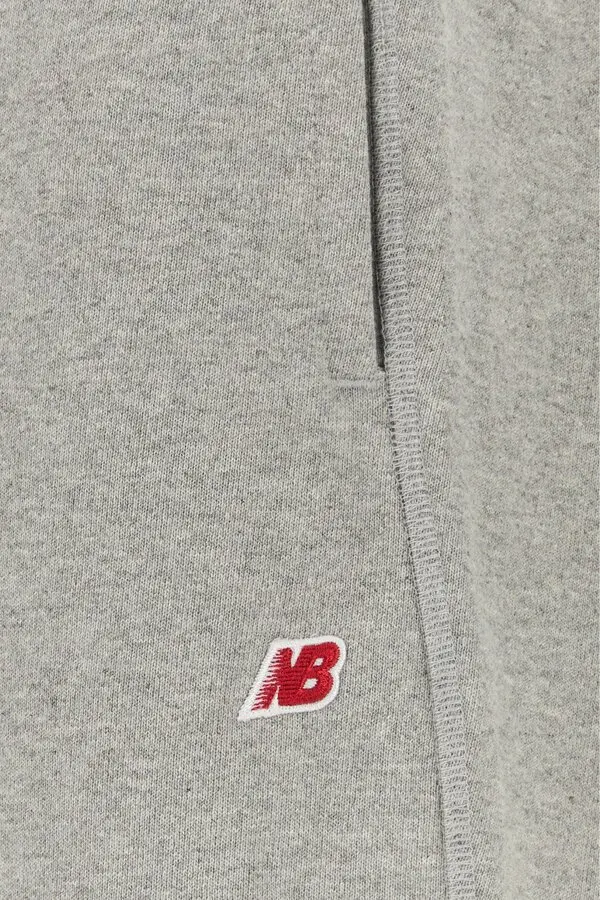 NEW BALANCE Melange Cotton Blend Joggers