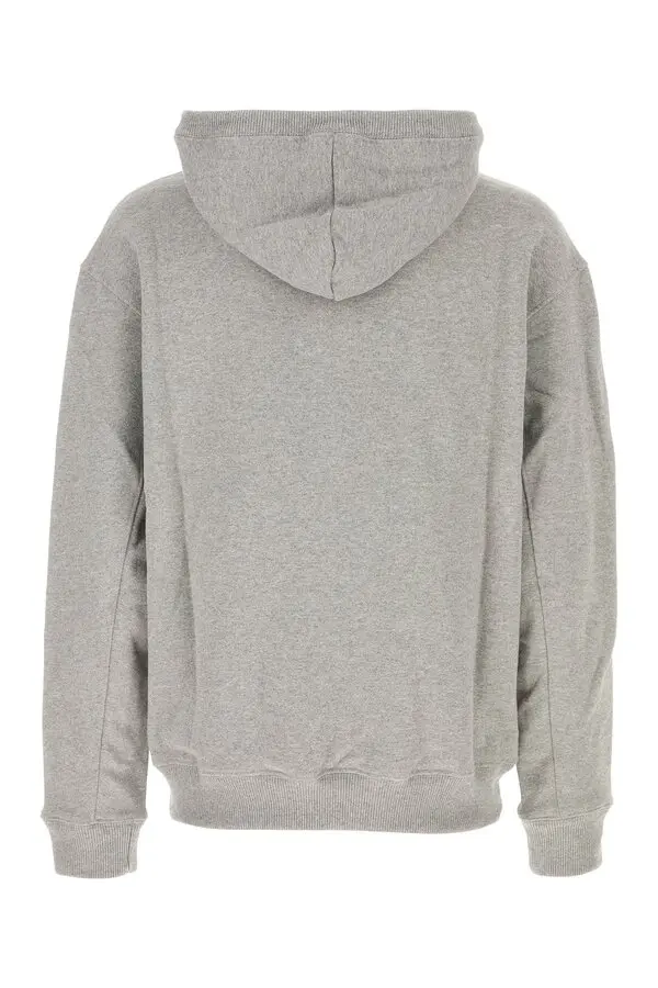 NEW BALANCE Cotton Blend Sweatshirt With Embroidered Logo