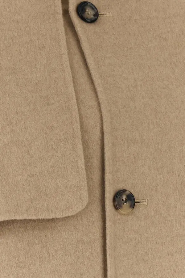 JW Anderson Short Wool Coat With Hood