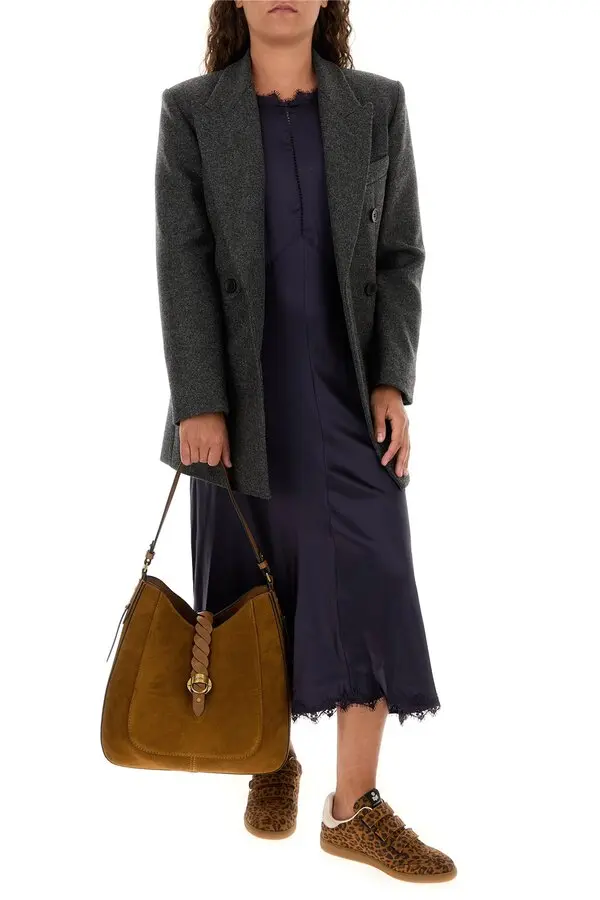 Isabel Marant Étoile Isidora Wool Blazer - Grey