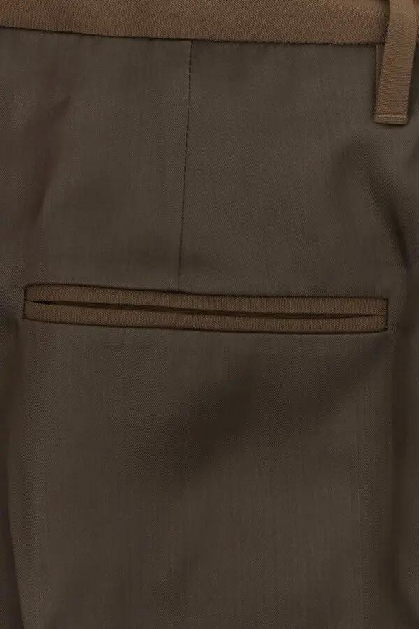 MAISON MARGIELA Tailored Contrast Insert Trousers