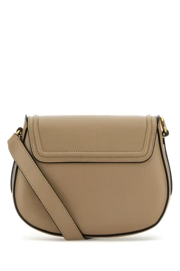 Chloé Leather Horse Medal Crossbody Bag