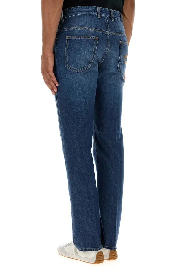 Givenchy Stonewashed Denim Jeans - Blue