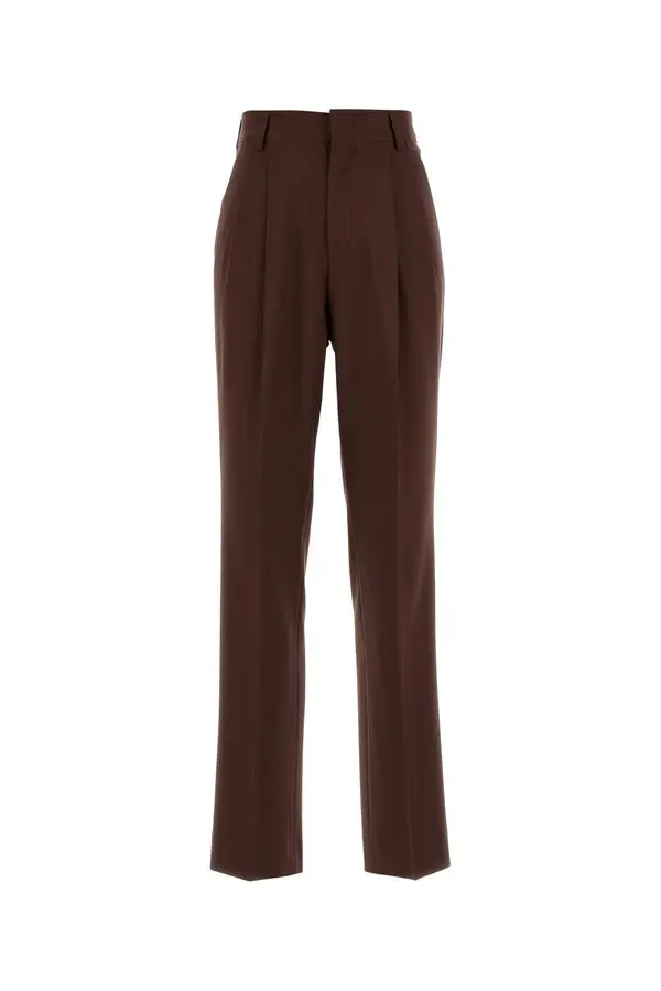 ARMARIUM Chocolate Wool Celia Pant
