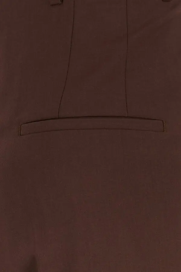 ARMARIUM Chocolate Wool Celia Pant