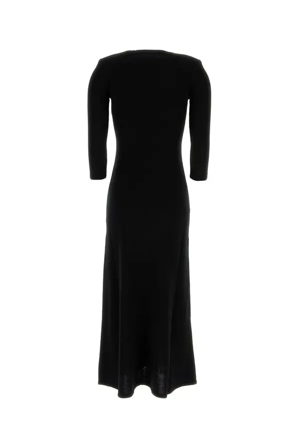 Isabel Marant Étoile Wool Blend V-neck Dress