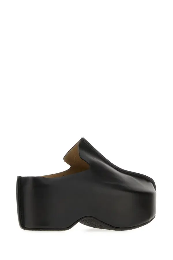 JW Anderson Leather Platform Clogs