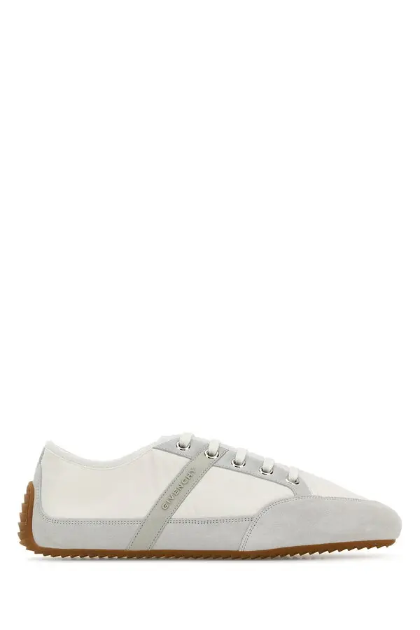Givenchy Two-tone Suede And Nylon Sneakers