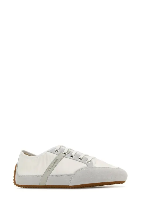 Givenchy Two-tone Suede And Nylon Sneakers