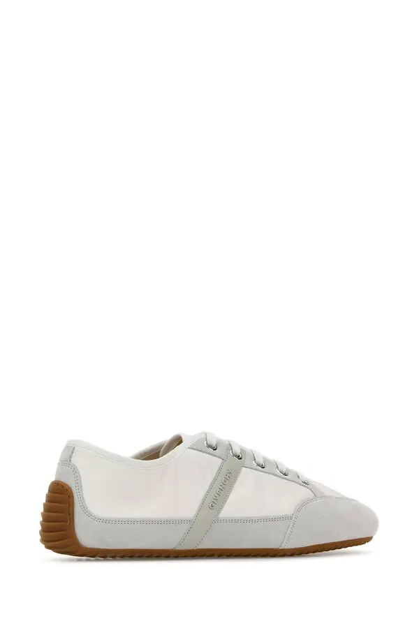 Givenchy Two-tone Suede And Nylon Sneakers
