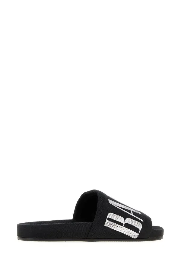 Balenciaga Canvas Pool Slippers