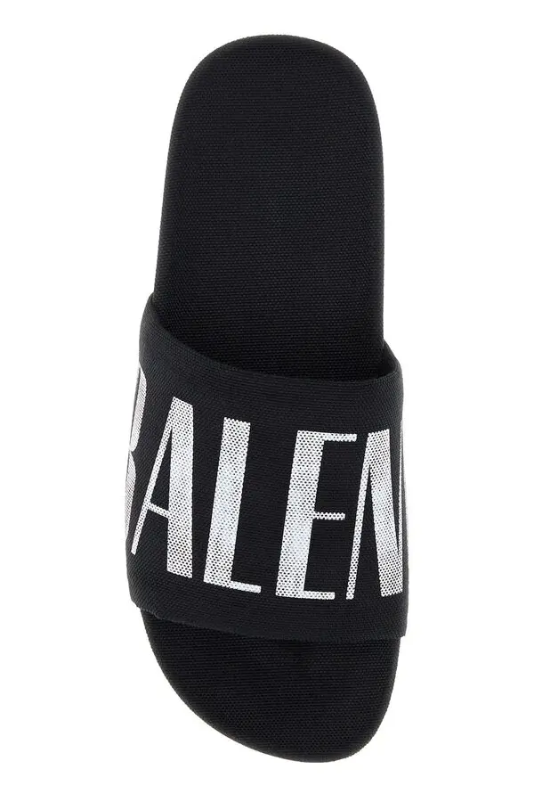 Balenciaga Canvas Pool Slippers